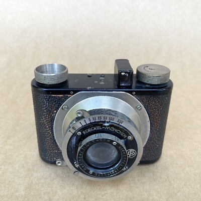 Deckel Antique Subminiature Film Camera W/ Collapsible Radionar 5cm 1:2 ...