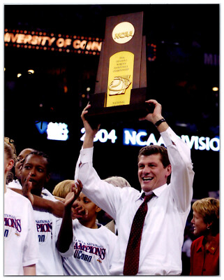 Geno Auriemma UConn Huskies Hand Signed 8x10 Photo | eBay