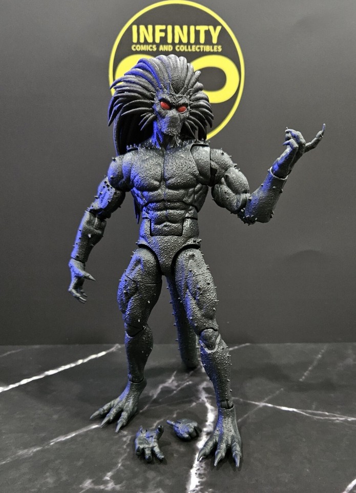 Hasbro Marvel Legends: BLACKHEART Complete BAF W/ Bendable Tail | eBay