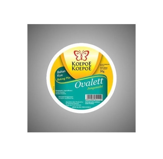 Koepoe Koepoe Ovalett Baking Mix Emulsifiers Cake Ovalette 30 Gr (1.05 ...