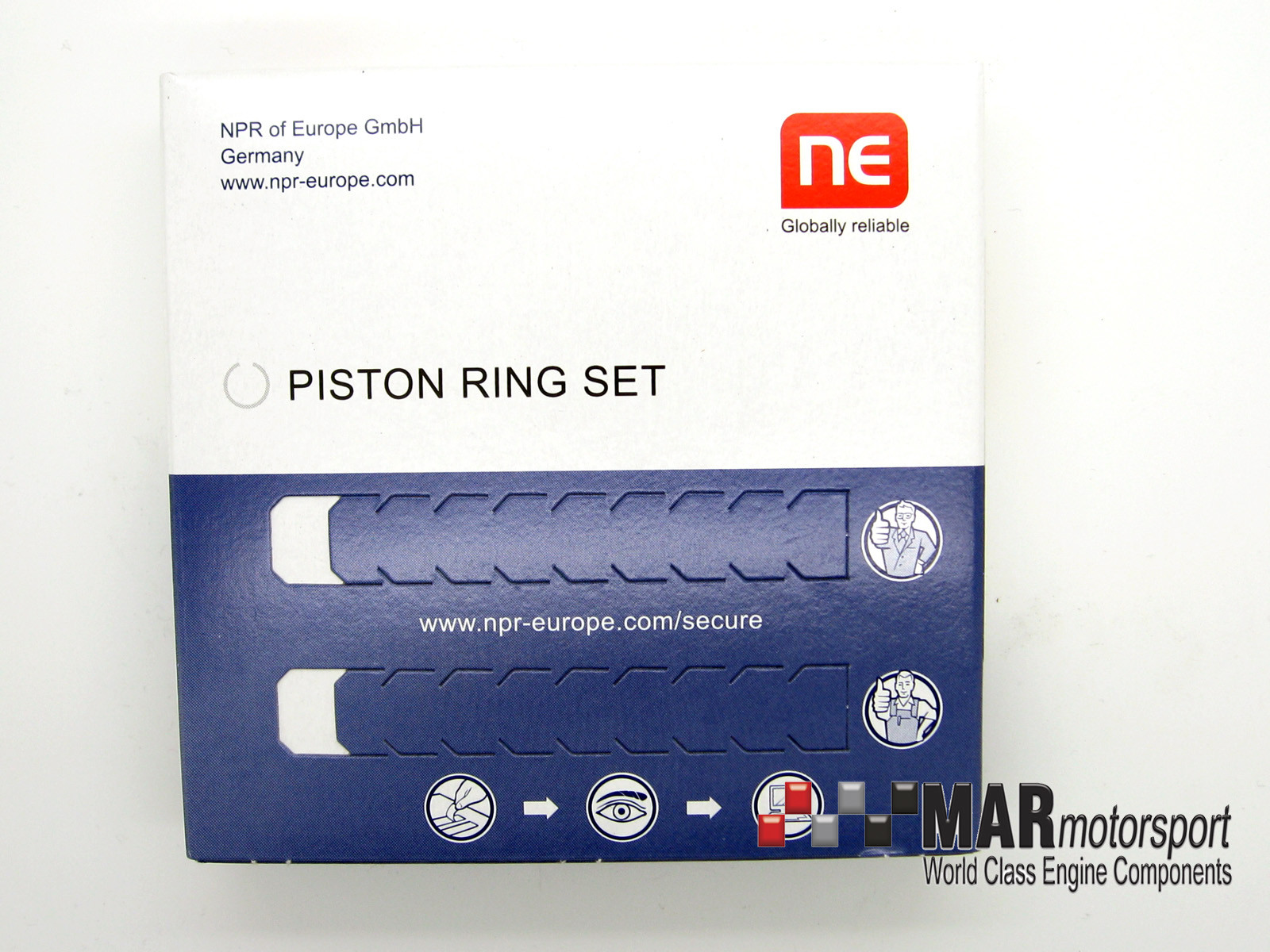 NPR Piston Rings Vauxhall Monterey 95.4mm Std Size 1 piston set | eBay