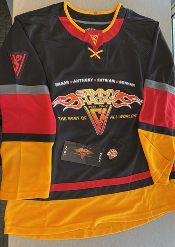 Sammy Hagar Hockey Jersey Mens Large Best Of All Worlds 2024 VIP Van ...
