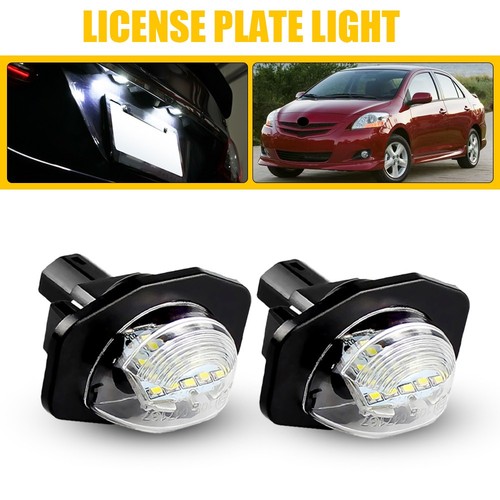 2PCS LED License Plate Light White For 2011-2020 Toyota Sienna Corolla ...