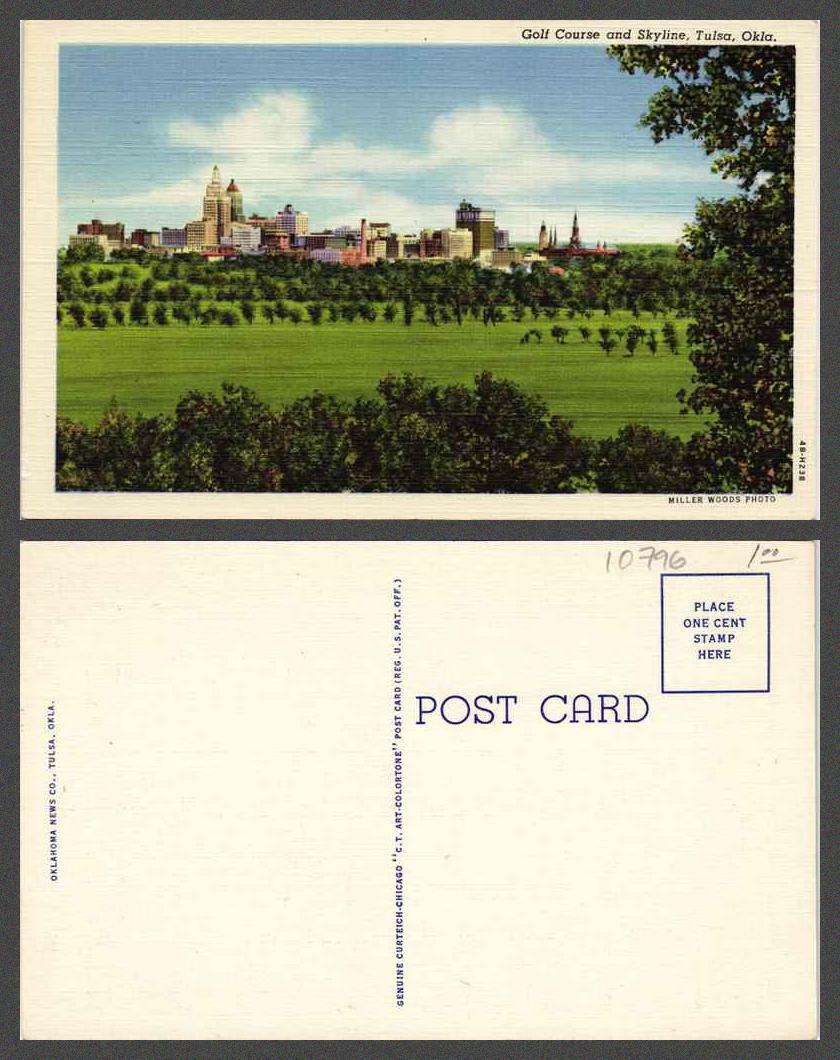 OKLAHOMA Tulsa VINTAGE POSTCARD | eBay