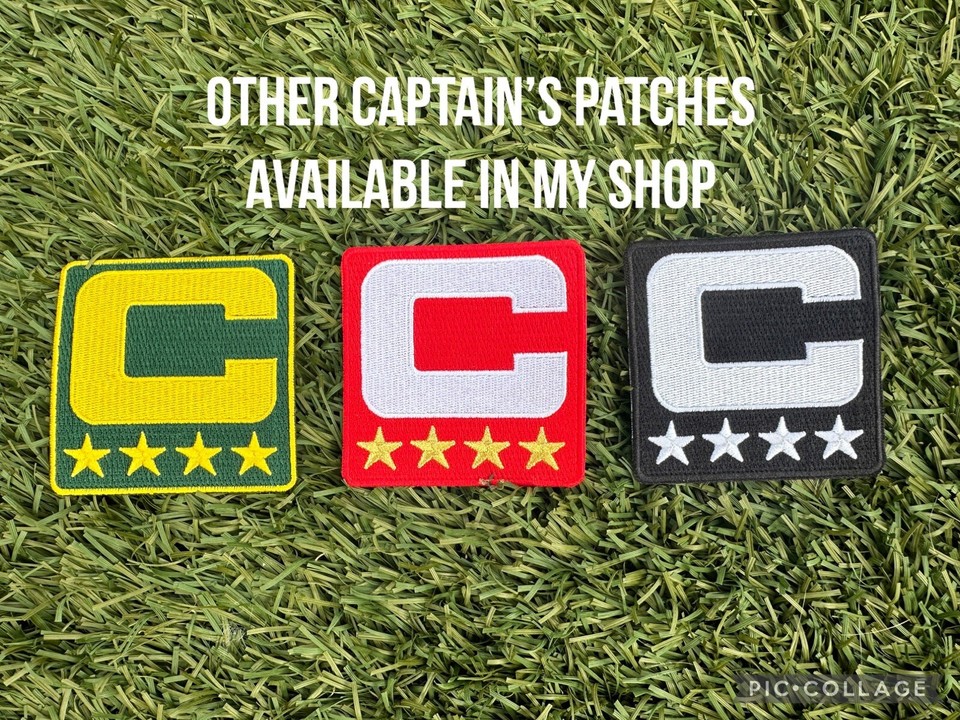 Chiefs Captains Patch 3” Kansas City Iron On Embroidered | eBay