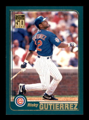 2001 Baseball Topps Ricky Gutierrez Chicago Cubs #422 | eBay