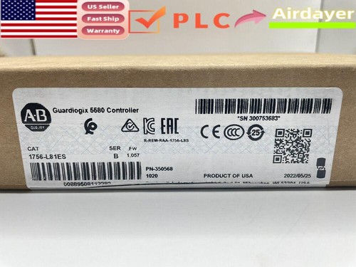 Allen-Bradley 1756-L81ES Guard Logix 5580 Controller NEW IN BOX ...