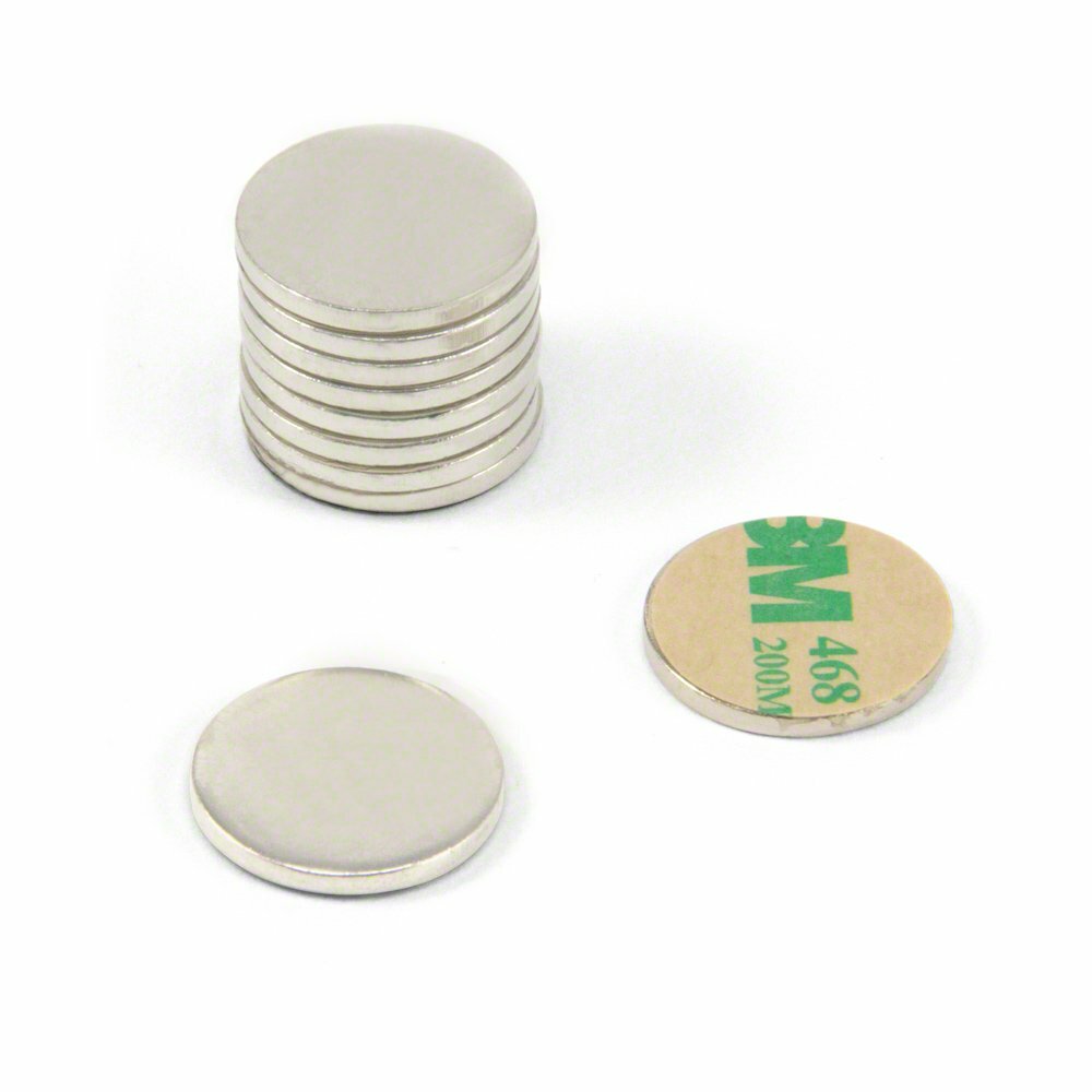 Lot 25 50 Disc Block Magnets Adhesive Backed Neodymium Rare Earth All ...