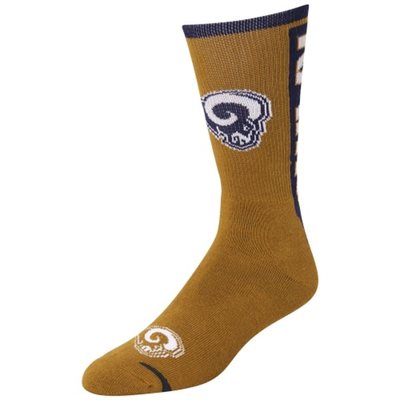 St Louis Rams Men's Crew Socks Large Size 10 to 13 Jump Key | eBay