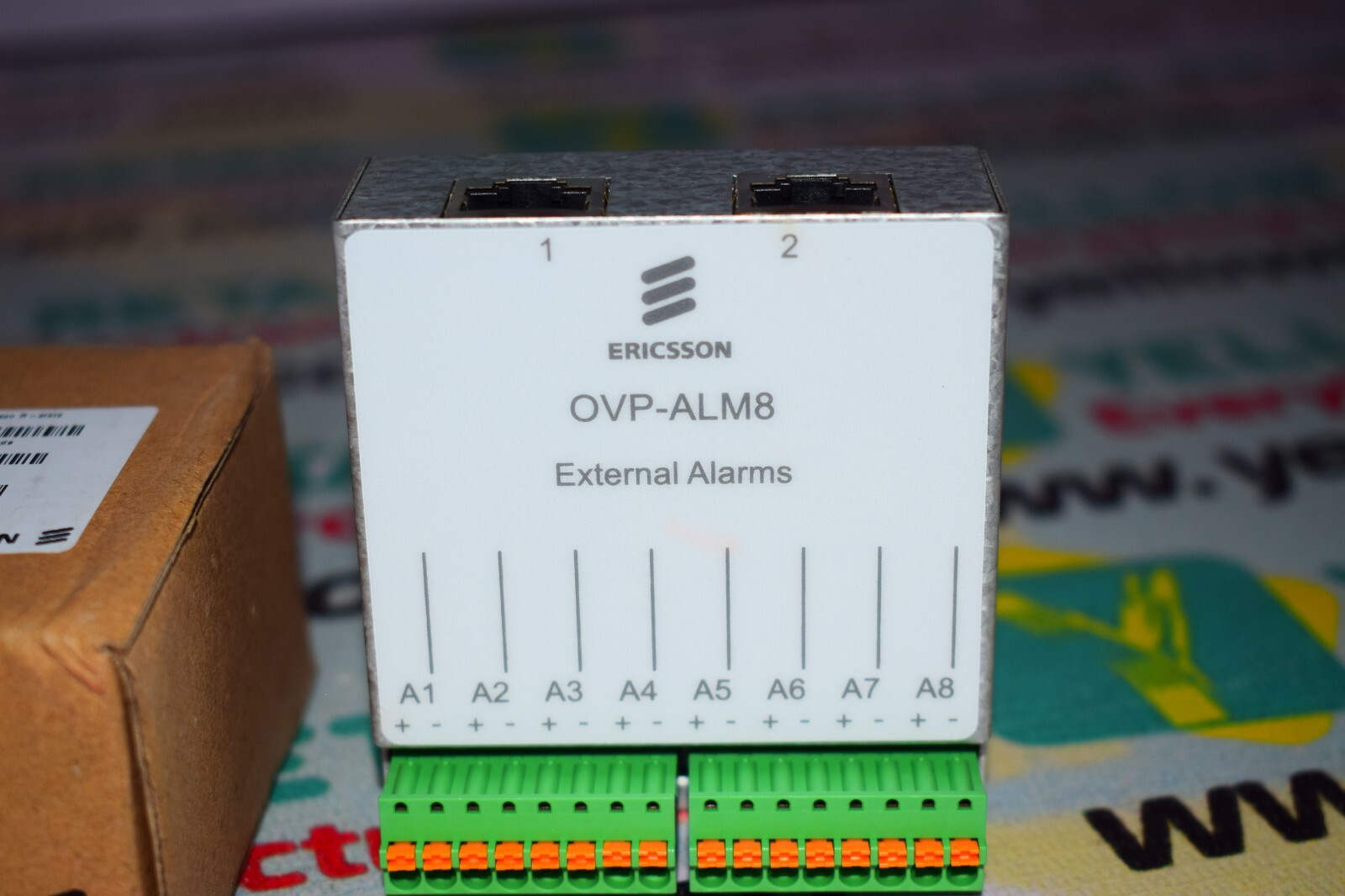 New ERICSSON OVP-ALM8 NFD 302 34/08 External Alarms NFD3023408 (4pcs ...