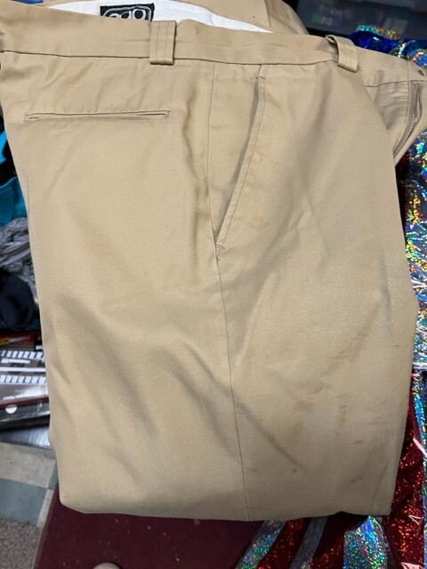 NEW GAP Mens Tan SLACKS Pants Sz 33 / 32 NEW | eBay