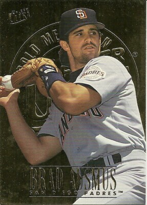 1996 Ultra Gold Medallion Brad Ausmus 281 Padres | eBay