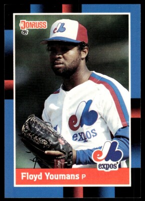 1988 Donruss Baseball Card Floyd Youmans Montreal Expos #56 | eBay