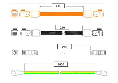 6 X PylonTech US5000-1C 4.8kWh including connecting cables | eBay UK