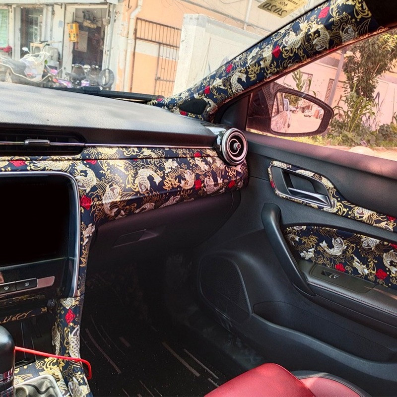 Gucci Car Interior Fabric