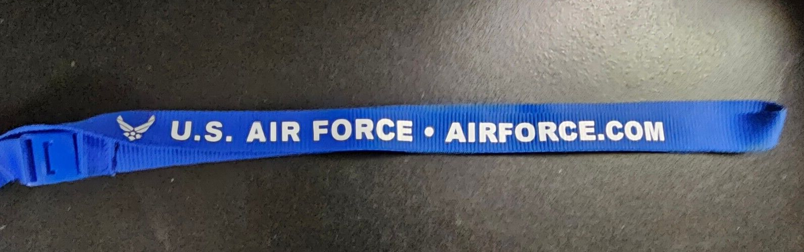 U.S. Air Force USAF Wings Printed Lanyard With Detachable Key Ring ...