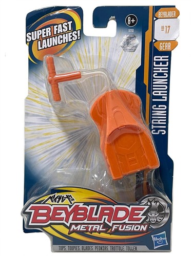 HASBRO Metal Fusion Orange Beyblade String Launcher BB-15 - USA SELLER ...