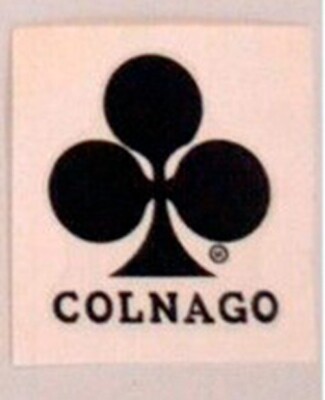 Colnago Logo Black Vinyl Decal X1 Sticker Stickers Stickerステッ | eBay
