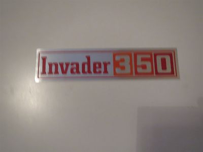 1970 1971 CHEVROLET GMC INVADER 350 ENGINE VALVE COVER DECALS STICKERS ...