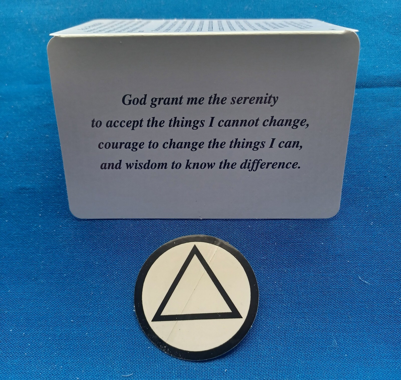 AA Service Pocket Card & AA Symbol Sticker 1.5" - Take A Meeting! NEW ...