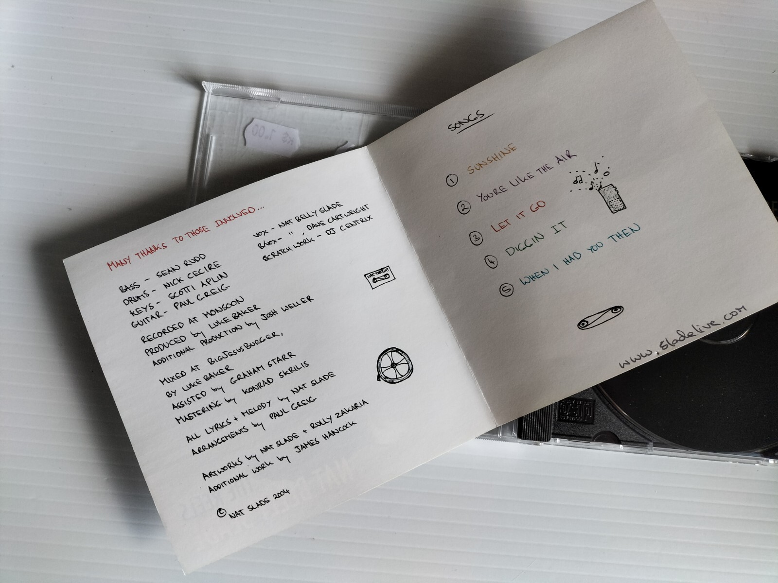 Nat Belly Slade The Reels CD | eBay