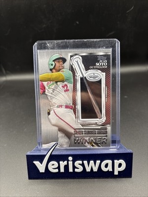 2024 Topps Series 2 Juan Soto Silver Slugger Award Winner Patch Red /10 ...