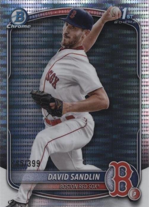 2025 Bowman Chrome - Prospects David Sandlin, David Sandlin #BCP-195 ...