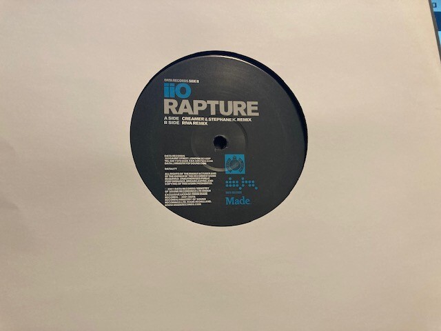 iiO – Rapture -- 12" (2001 house / trance classic) | eBay UK
