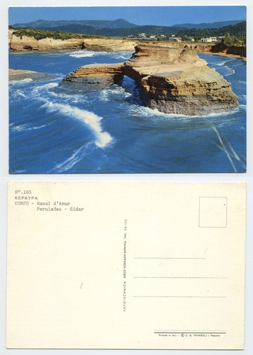 108475 - Corfú - Canal de Amur - Perulades - Sidar - postal antigua | eBay