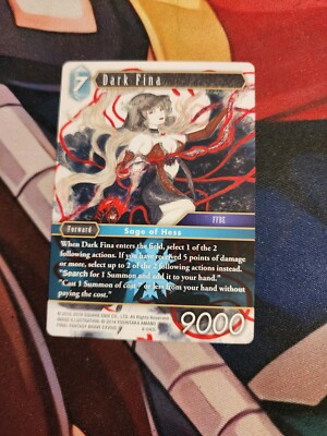 Dark Fina - 8-042L - Final Fantasy TCG - Near Mint NM FFTCG Non Foil | eBay