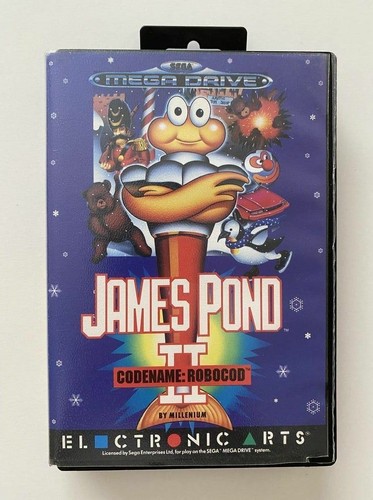James Pond II Codename RoboCod Sega Mega Drive GC PAL | eBay Australia