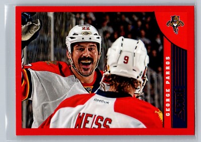 2013-14 George Parros Score Red #210 | eBay