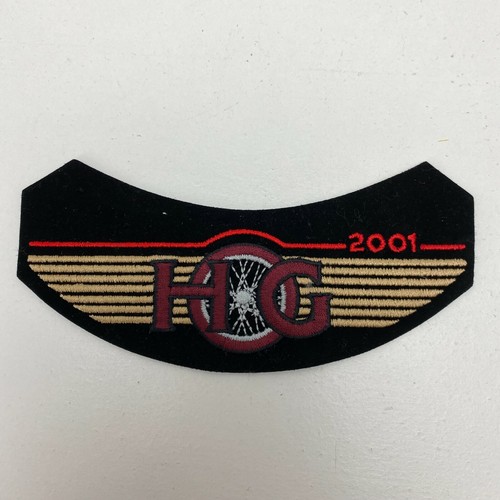 Harley Owners Group HOG Harley Davidson Year Rocker Patch HD H.O.G. | eBay