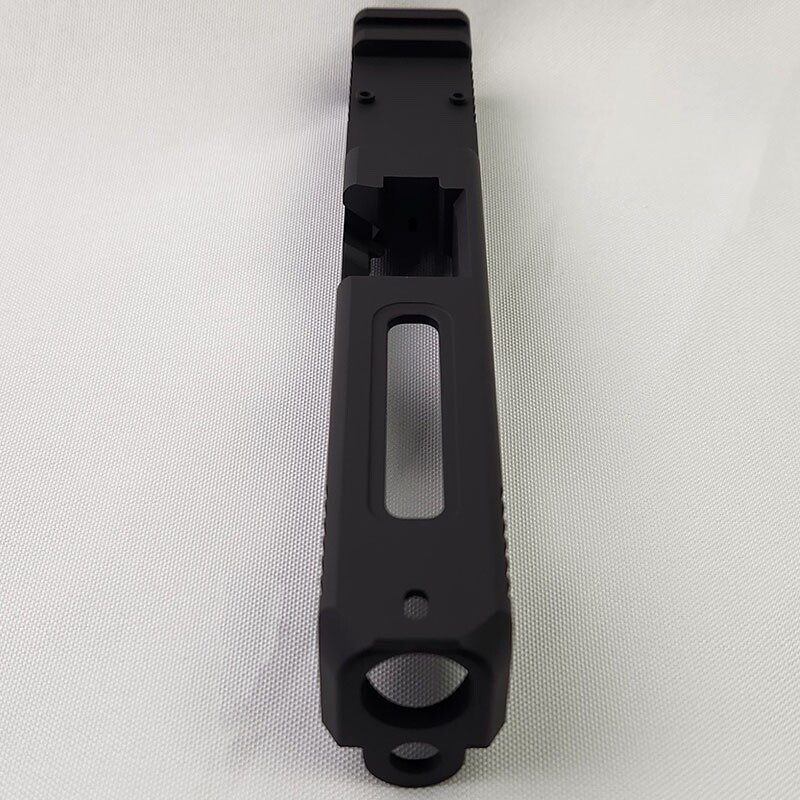 G17 SLIDE GEN 1-3, BLACK CERAKOTE, RMR CUT, SIDE CUTS, SERRATIONS ...