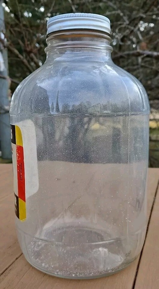 Speas Apple Cider Vinegar 1 Gallon Jar with Original Paper Label Rare ...