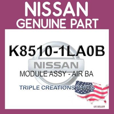 Genuine Nissan OEM K8510-1LA0B MODULE ASSY - SAFETY DEVISE K85101LA0B ...