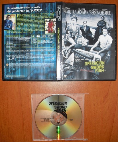 Operation Swordfish [DVD] Dominic Sena, John Travolta, Hugh Jackman ...