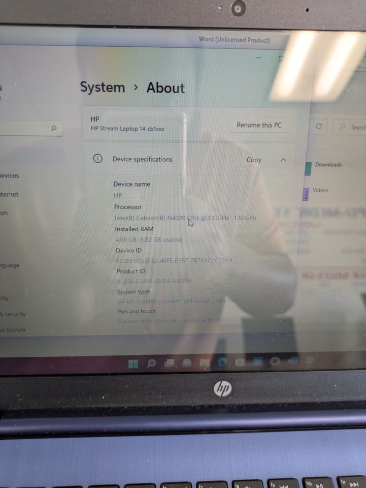 HP Laptop Windows 11 Pro Microsoft office | eBay