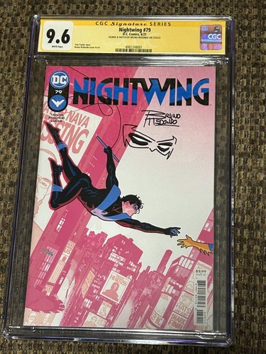 Nightwing #79 CGC 9.6 Signed And Remarque By Bruno Redondo Cover | eBay