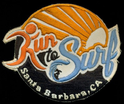 Santa Barbara California Surf Run Patch N-12 | eBay