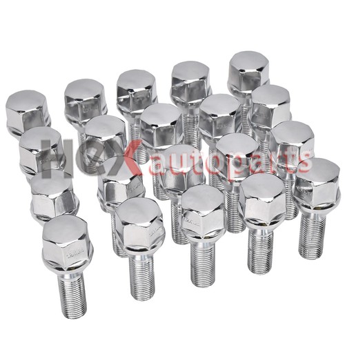 20Pack Wheel Lug Nuts M12x1.25 for Jeep Cherokee Compass Dodge Dart ...