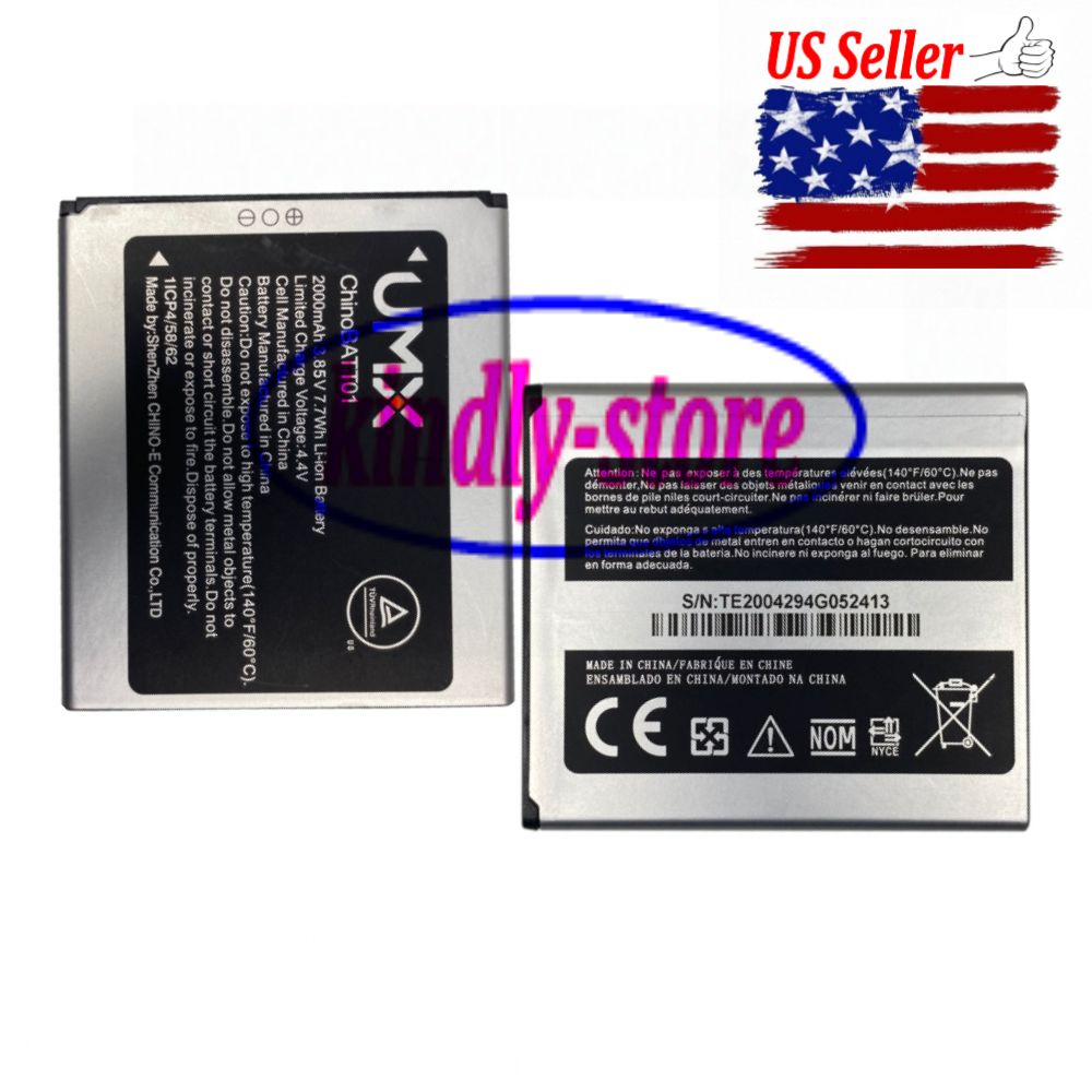 Original UMX ChinoBATT01 2000mAh Battery for U683CL U693CL Unimax UMX ...