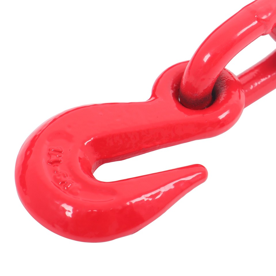 2PCS 1/4in-5/16in G70 7800lbs W/G70 Grab Hook Adjustable Chain Binders ...