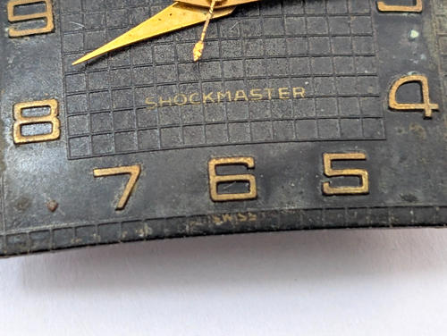 Vintage ELGIN 645 Shockmaster Self Winding 17j 23mm Watch Movement ...