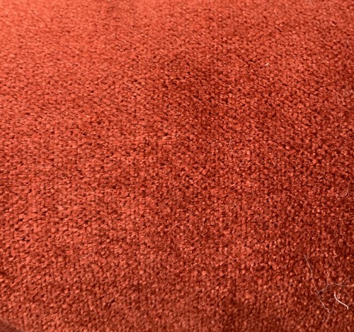 Coraggio Textiles Mohair Velvet Orange Red Fabric (5.5 Yards) | eBay
