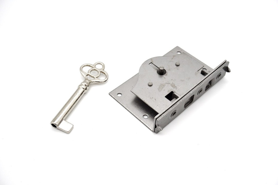 Antique Chest Lock Half Mortise Box Lock Trunk Lock Grab Lock Cabinet ...