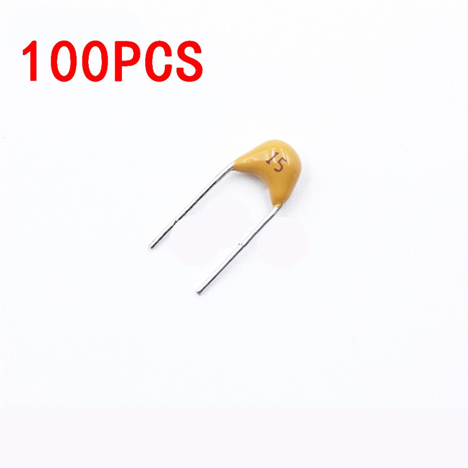 100Pcs Monolithic Ceramic Capacitor MLCC 15PF | eBay