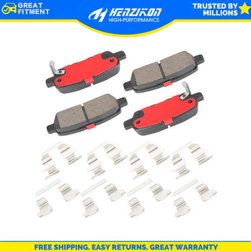 Rear Ceramic Brake Pads for Nissan Altima Rogue Maxima Murano Sentra ...
