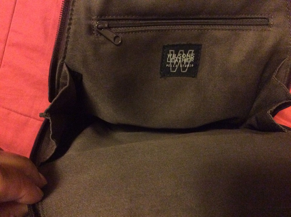 Pelle Studio Wilson Leather Brown Adjustable Back Pack Purse Bag | eBay