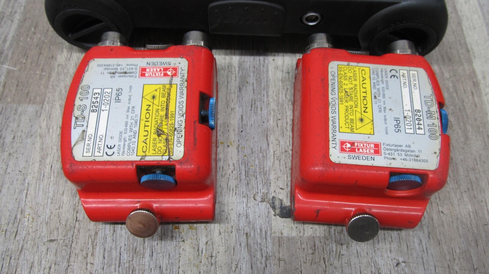 Fixtur laser D10 Alignment System, DU 10 Interface,w/ 2xtd-s100 & CABLE ...